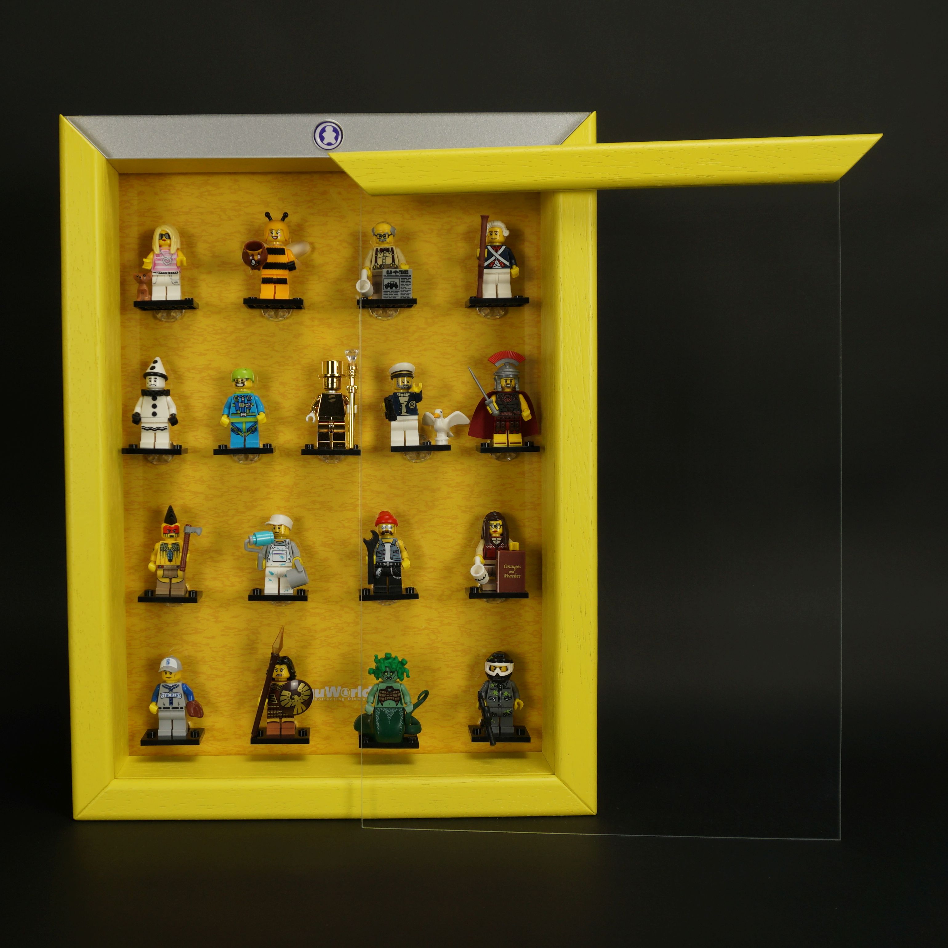 FiguCase® Click System Vitrine für LEGO® Serie 10 (71001) MR. GOLD ...